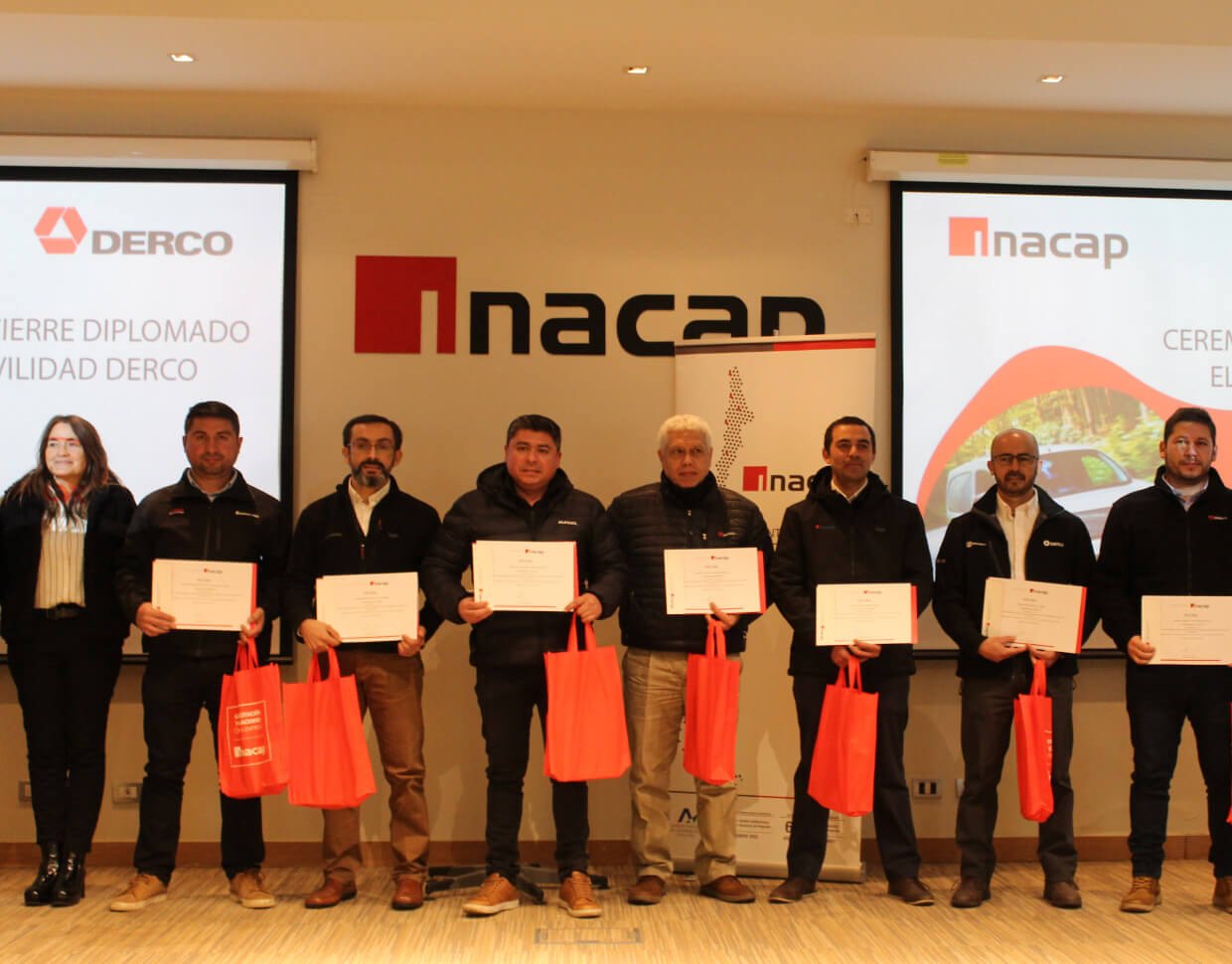 Diplomado en Electromovilidad trabajadores de Derco y Derco Maq - Derco.cl